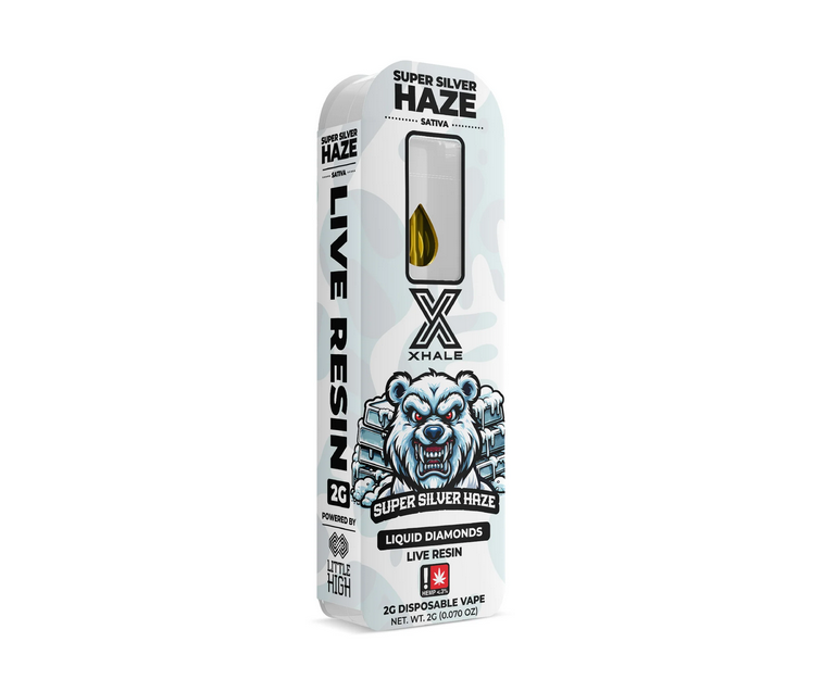 XHALE THCA Liquid Diamonds disposable 2g – Extract Green Store